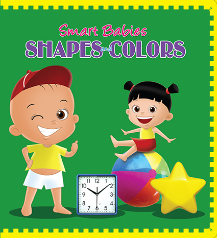 Elevate Virtuosity. Smart Babies Board Book - Shapes and Colors