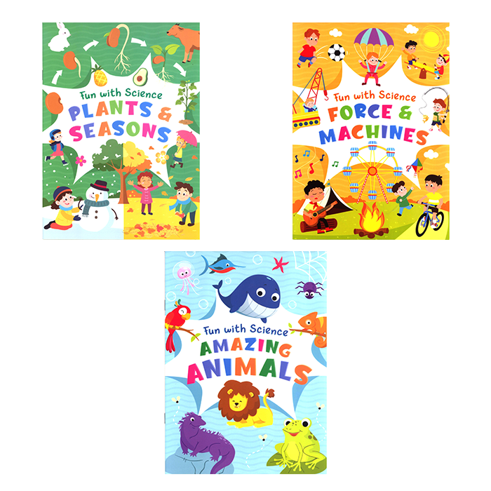 Elevate Virtuosity. Fun With Science Set Of 3 (Amazing Animals, Force ...