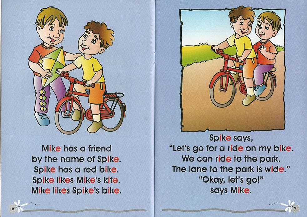 Elevate Virtuosity. Phonics In Reading-Mike & His Kite-Book 8